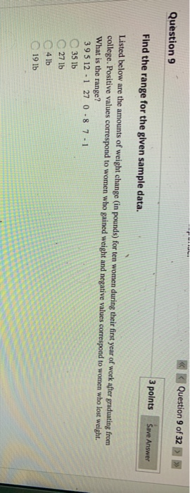 Solved Question 6 2 points A graphical display of a data set | Chegg.com