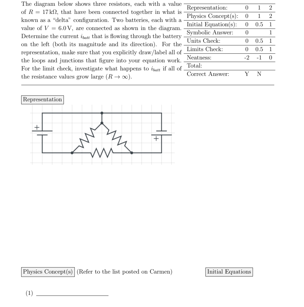 Solved known as a "delta" configuration. Two bat value of | Chegg.com