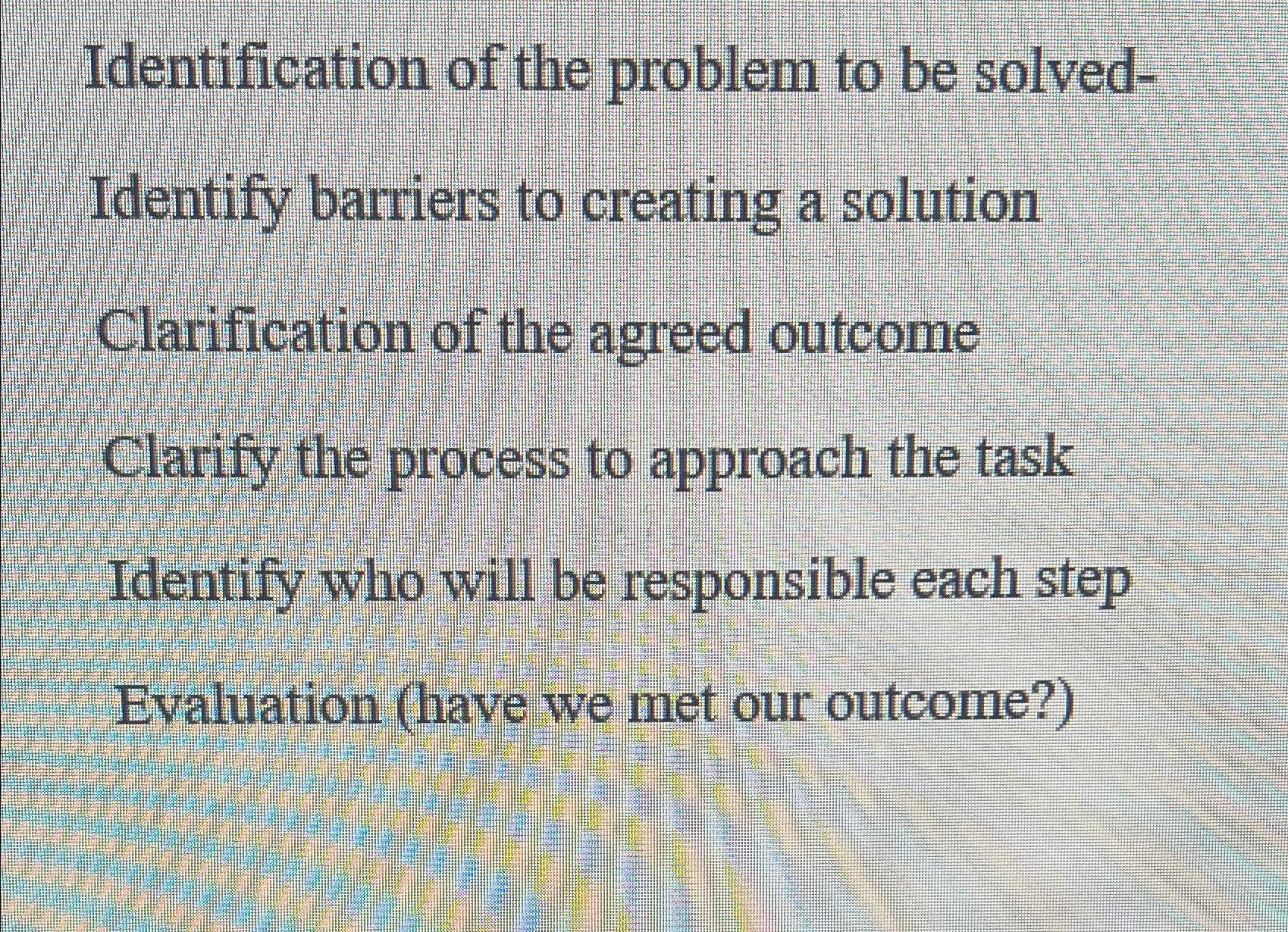 Solved Identification of the problem to be solvedIdentify | Chegg.com