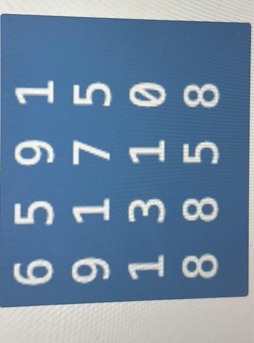 Generate a random 4 by 4 matrix using matrix | Chegg.com