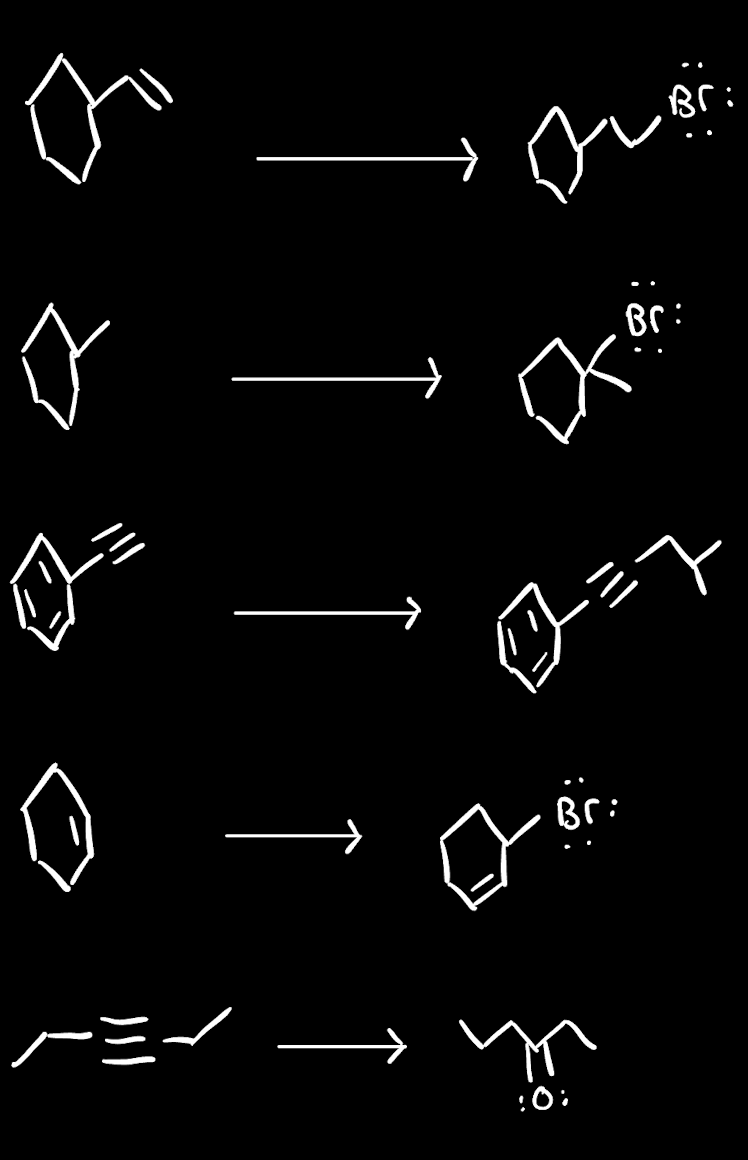 Solved Write the reagents for these transformations. | Chegg.com