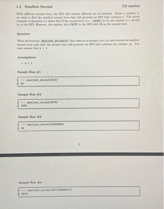 Solved A super Fibonacci sequence (SFS) is a sequence of | Chegg.com