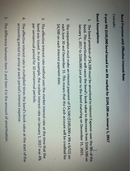 Solved Use the effective interest Rate Method to Find the | Chegg.com