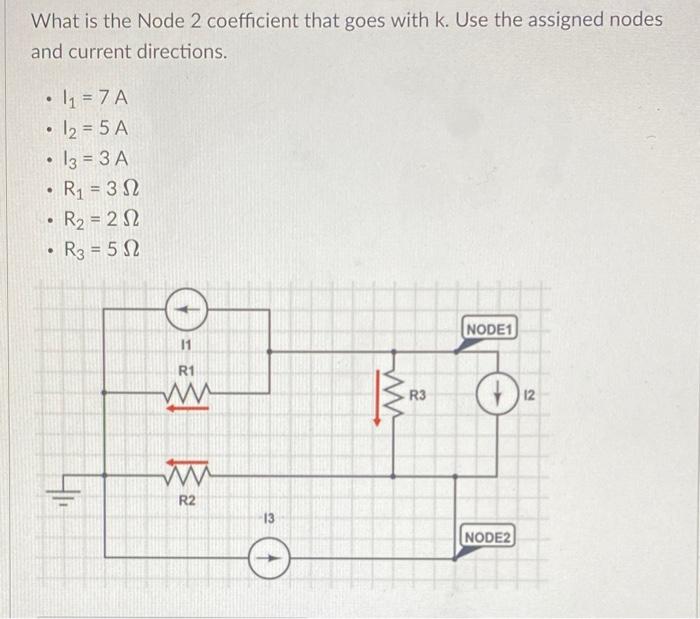 Solved What is the Node 2 coefficient that goes with V1. Use | Chegg.com