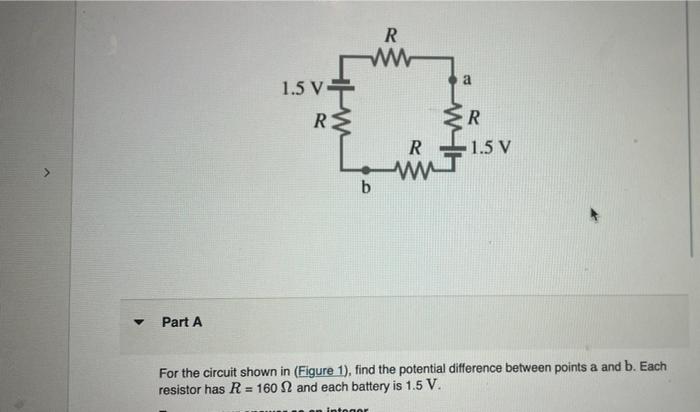 [Solved]: For the circuit shown in (Figure 1), find the pot