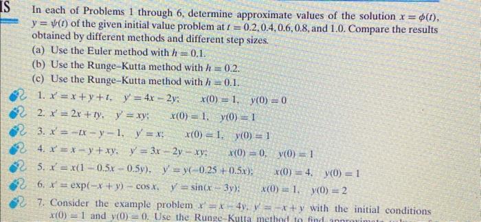 Solved In each of Problems 1 through 6 , determine | Chegg.com