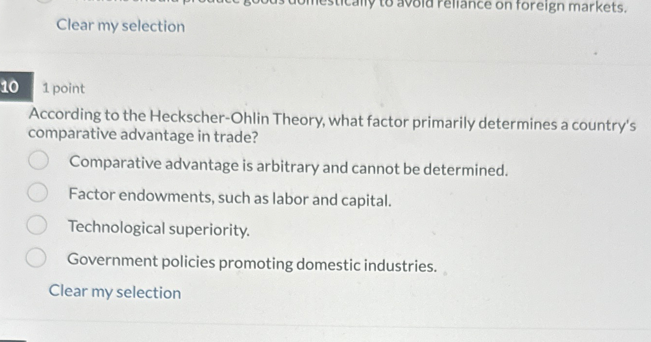 Solved Clear my selection1 ﻿pointAccording to the | Chegg.com