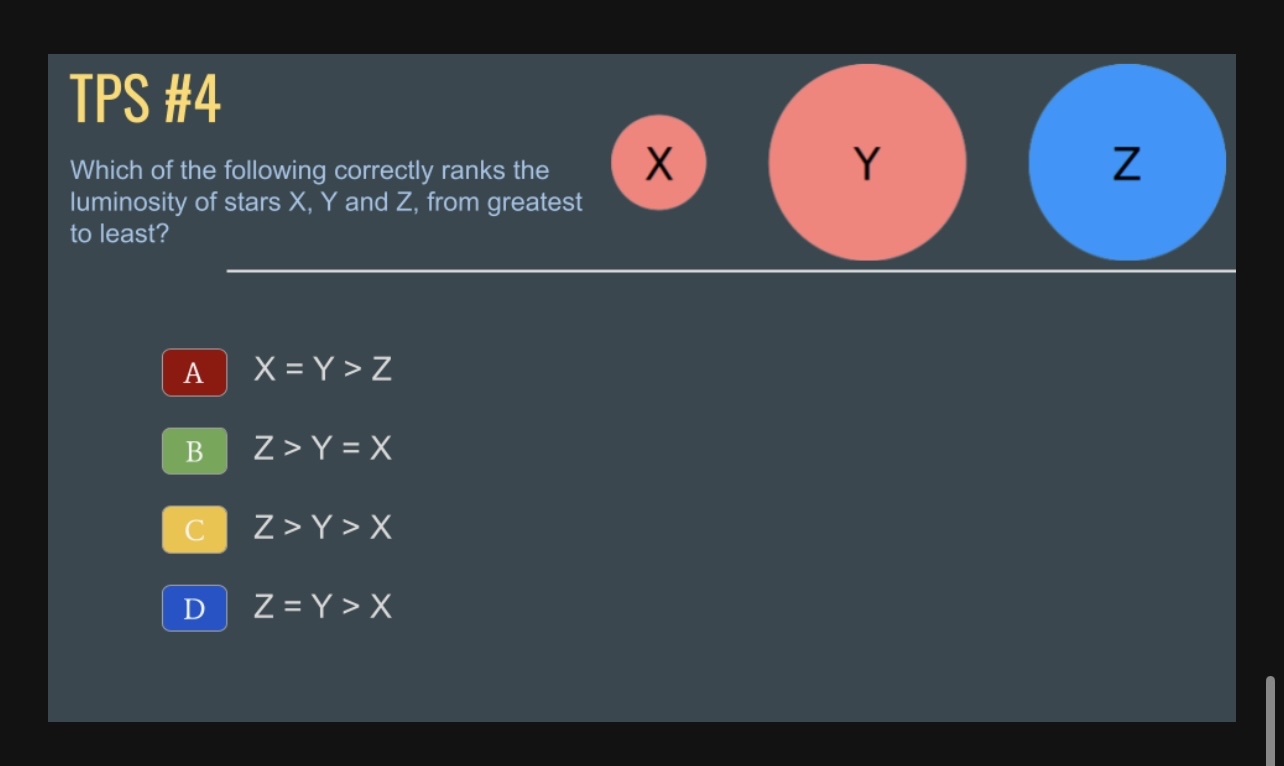 Solved TPS #4Which of the following correctly ranks the | Chegg.com
