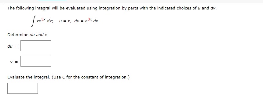Solved The following integral will be evaluated using | Chegg.com