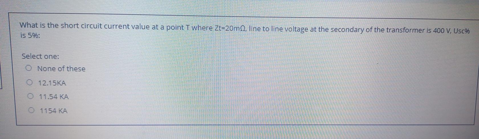 Solved What is the short circuit current value at a point T | Chegg.com