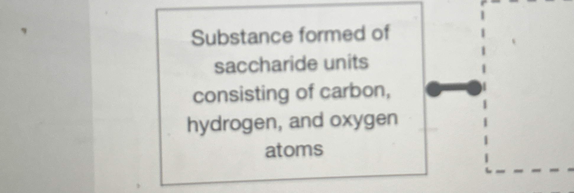 Solved Substance formed of saccharide units consisting of | Chegg.com