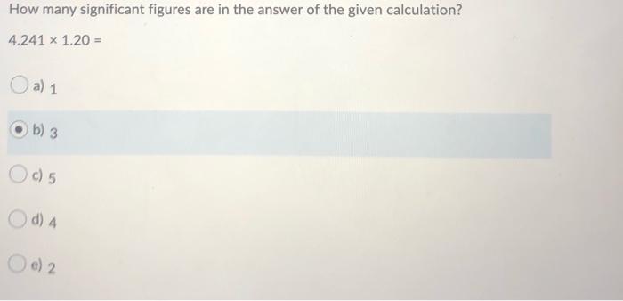 Solved What is the correct number of the significant figures | Chegg.com