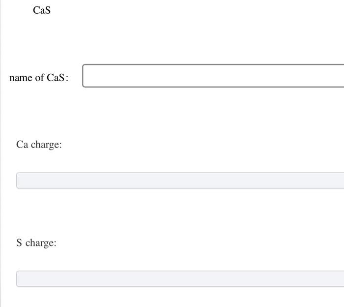 Solved Name each compound and determine the charge on each | Chegg.com