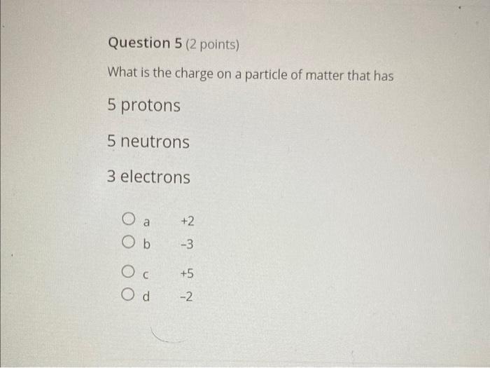 Solved What subatomic particle inside the atom has a | Chegg.com