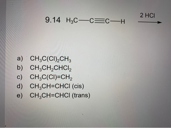 Solved 9.1 Name CH3CH2C=CCH2CH=CH2. a) Hept-6-en-3-yne b) | Chegg.com
