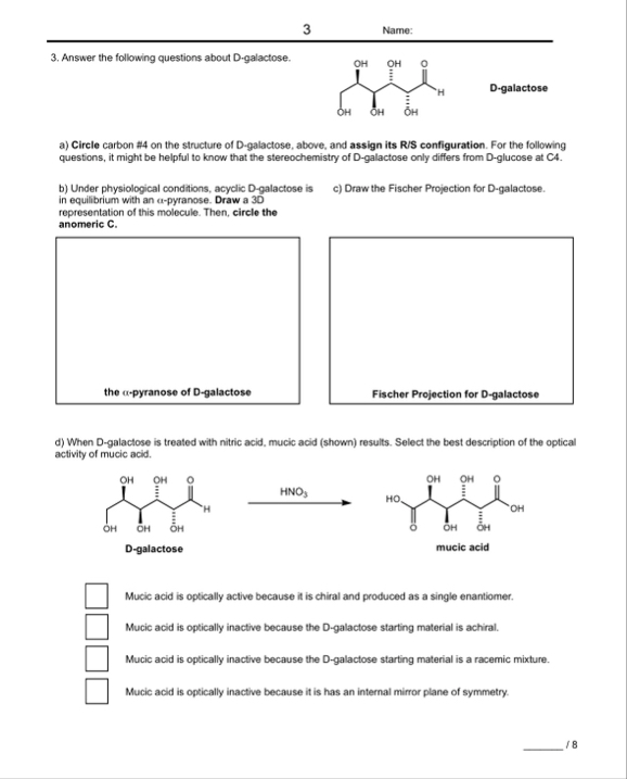 Solved 3Name:3. ﻿Answer the following questions about | Chegg.com