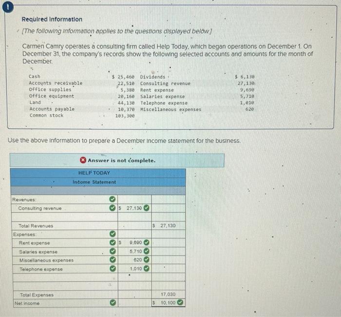 Solved Required Information [The following information | Chegg.com