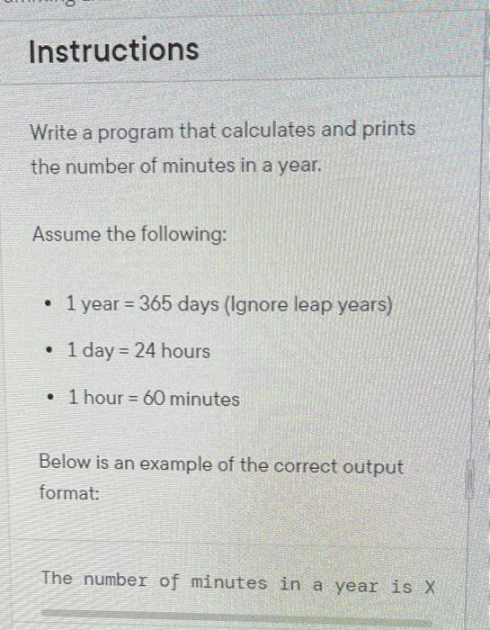 Solved Instructions Write a program that calculates and | Chegg.com