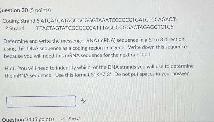 Solved Coding Strand | Chegg.com