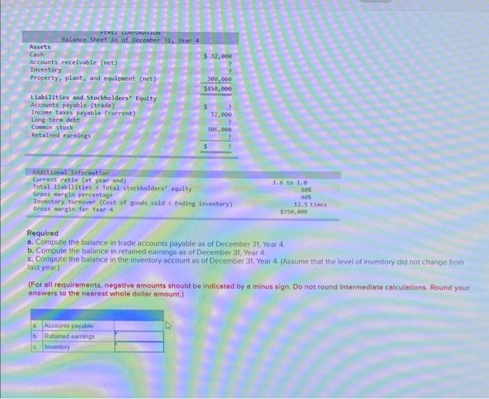 Solved Required a. Compute the balance in trade accounts | Chegg.com