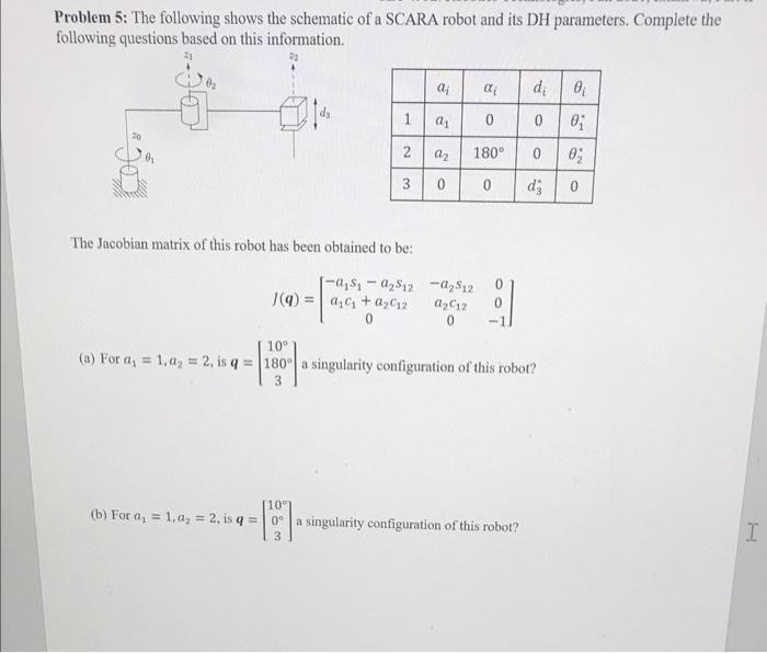 Solved Problem 5: The following shows the schematic of a | Chegg.com