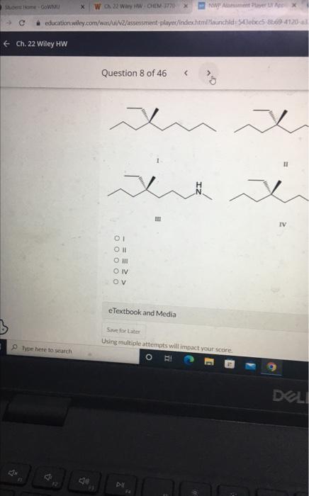 Solved Current Attempt in Progress What is the IUPAC name | Chegg.com