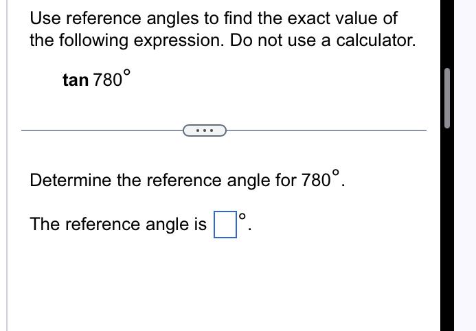 Solved Use reference angles to find the exact value of the | Chegg.com Solved Use reference angles to find the exact value of the | Chegg.com
