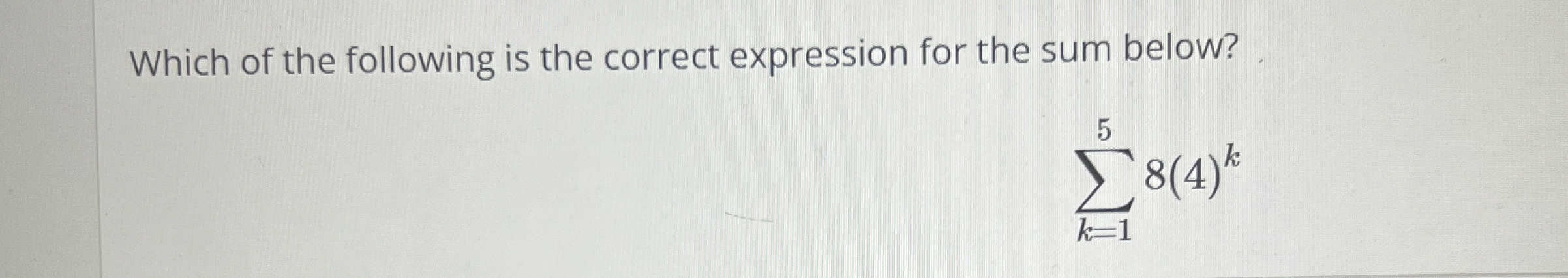 Which of the following is the correct expression for | Chegg.com