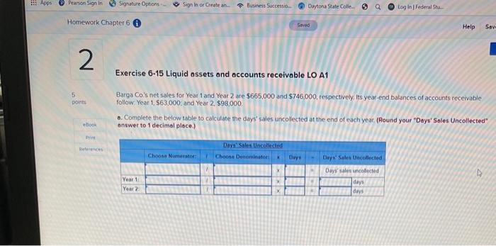 Solved Apps Pearson Sign in Signature Options Sign In or | Chegg.com