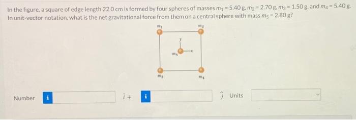 Solved In the figure, a square of edge length 22.0 cm is | Chegg.com