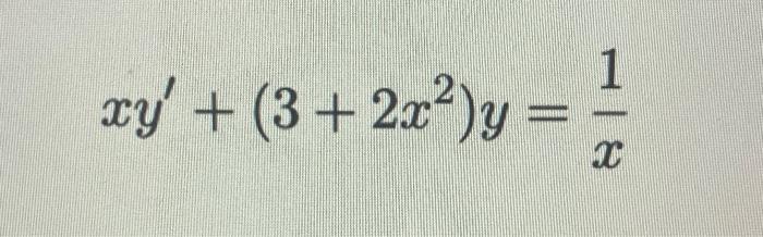 Solved Differential Equations Use the method of integrating | Chegg.com