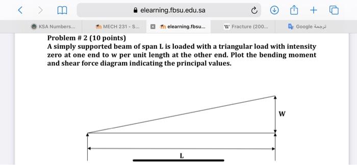 Solved ترجمة Google elearning.fbsu.edu.sa + KSA Numbers. | Chegg.com