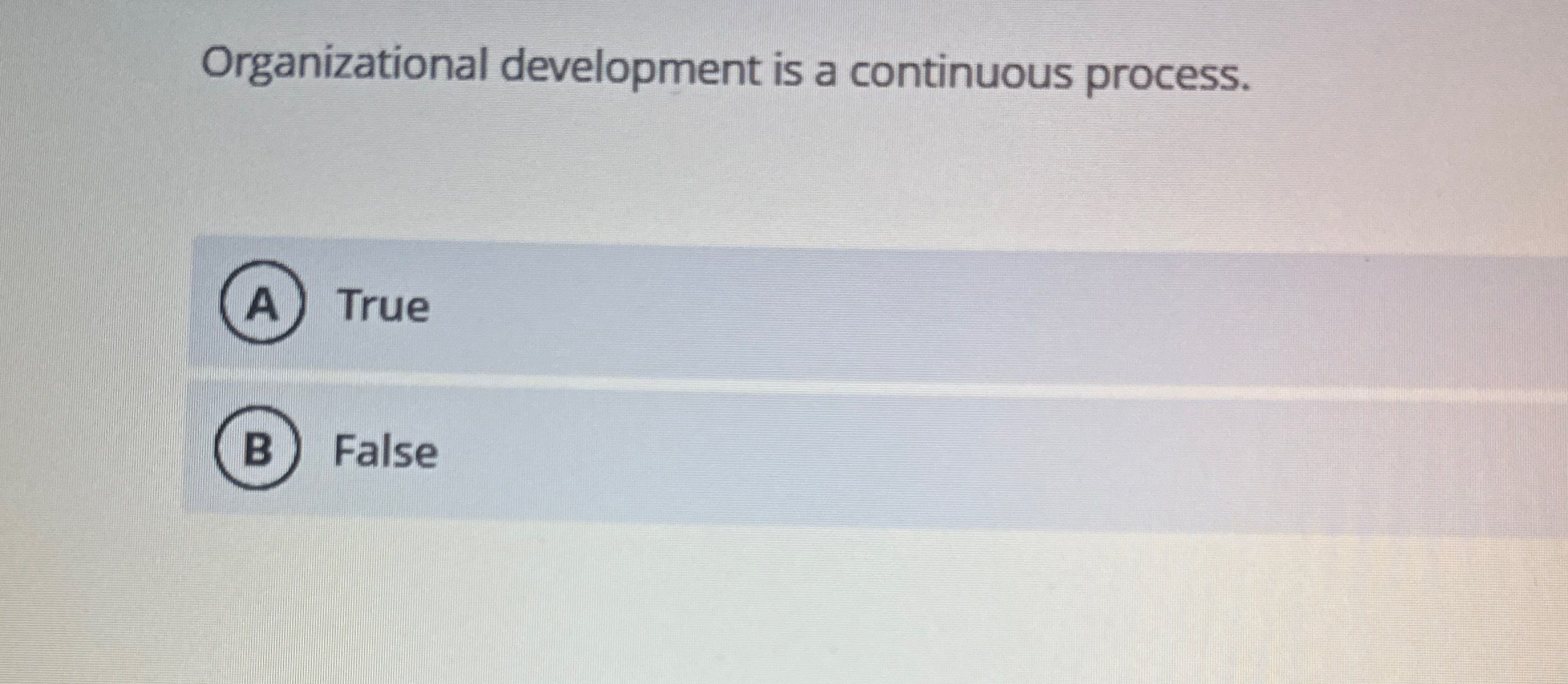 Solved Organizational development is a continuous | Chegg.com