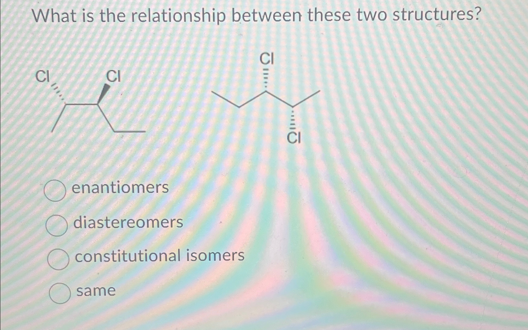 Solved What is the relationship between these two | Chegg.com