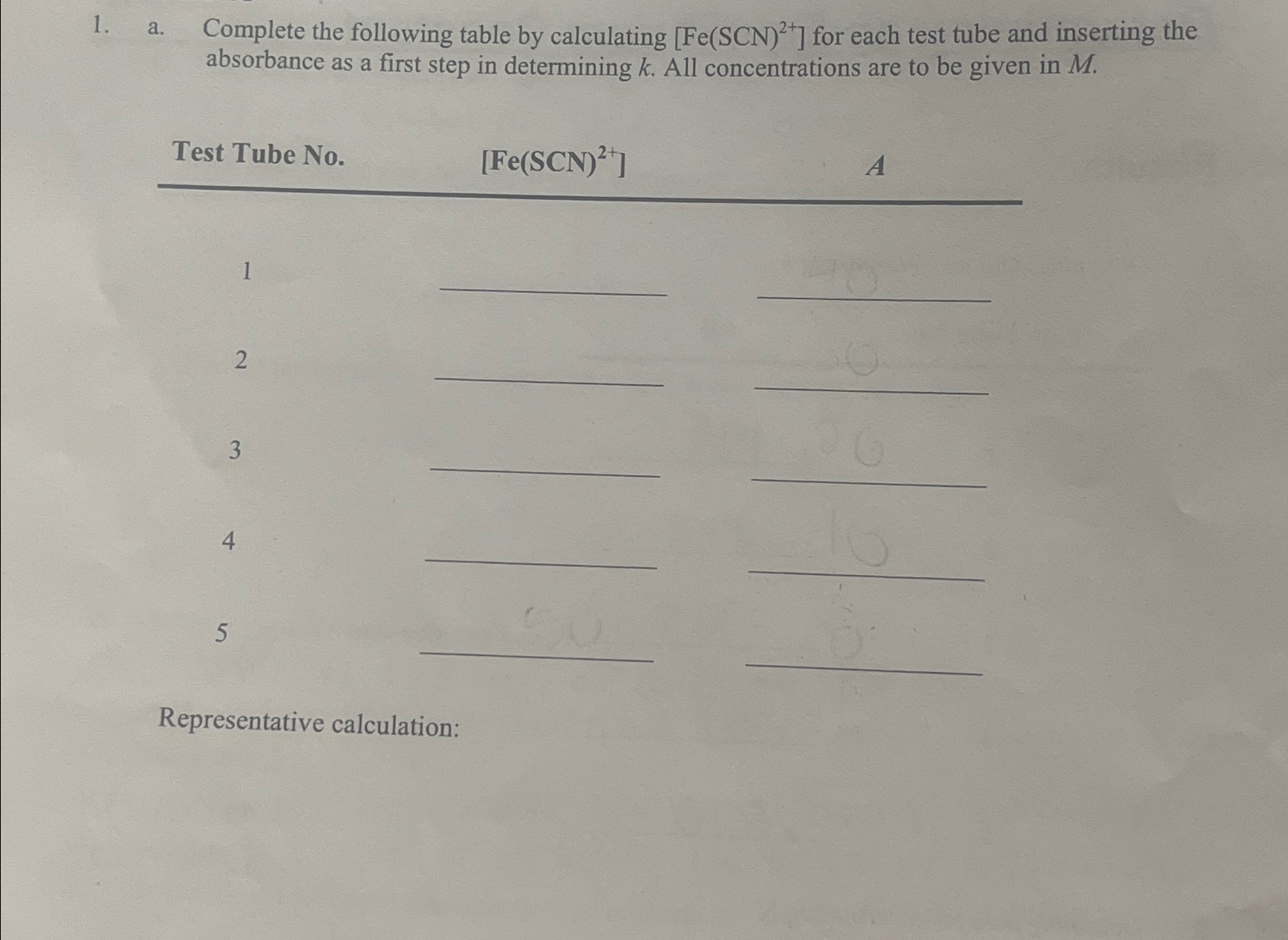 a. ﻿Complete the following table by calculating | Chegg.com