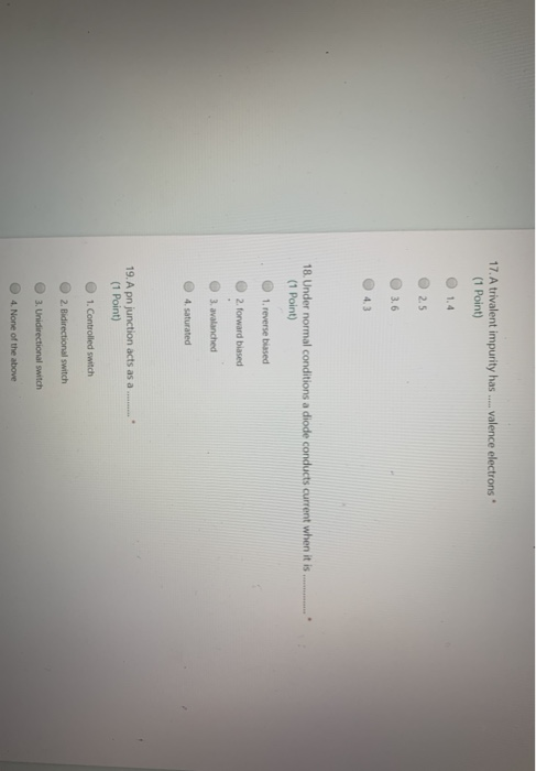 Solved 3. Addition of trivalent impurity to a | Chegg.com