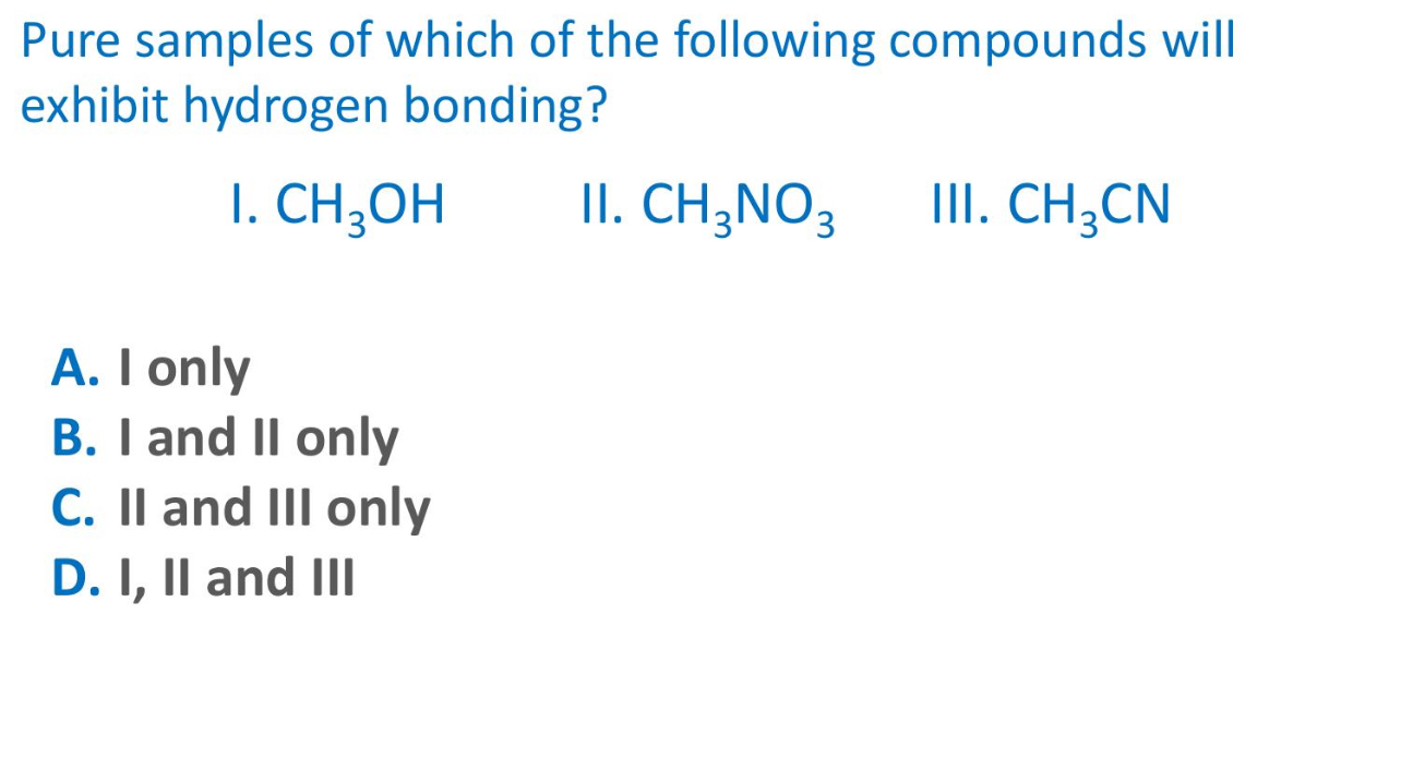 Solved Pure samples of which of the following compounds will | Chegg.com