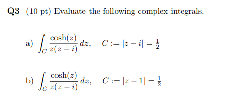 Solved Evaluate the following complex | Chegg.com