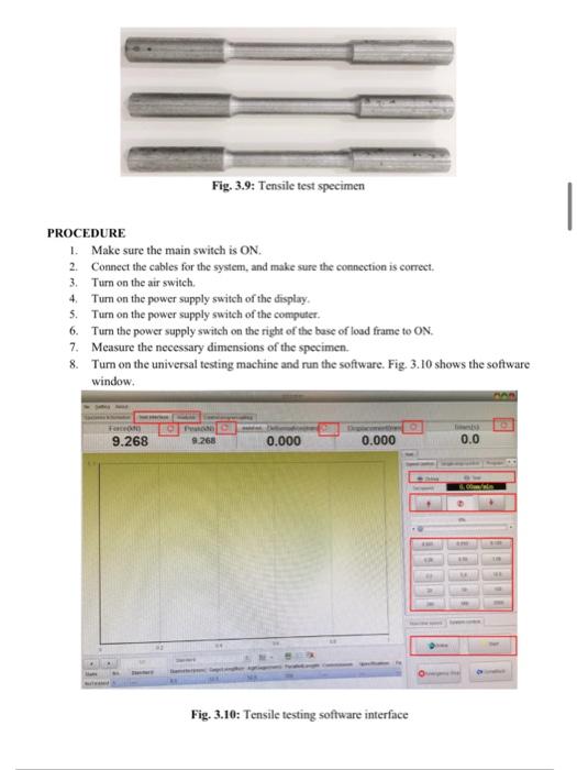 Exp. 03: Tensile Testing of Metallic Samples | Chegg.com