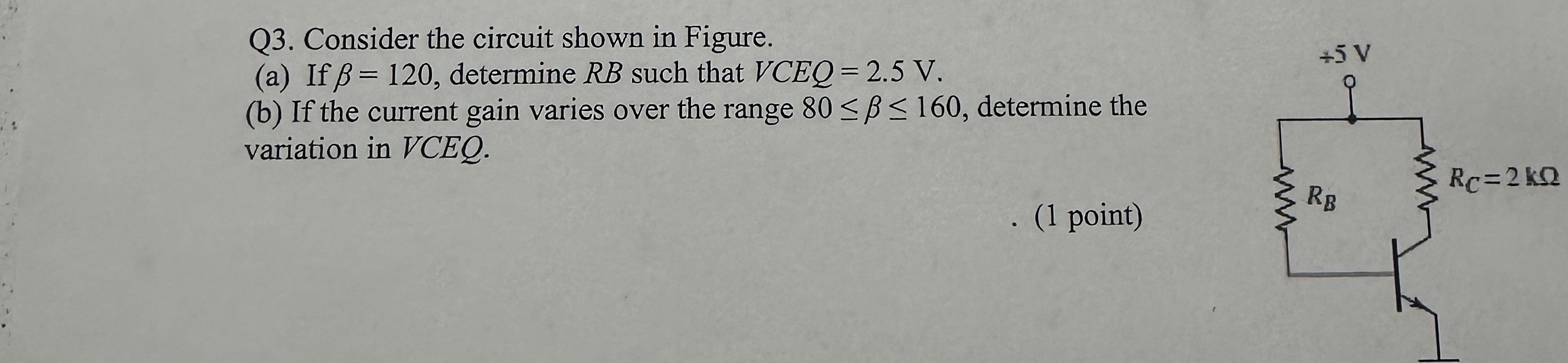 Solved Q3. ﻿Consider the circuit shown in Figure.(a) ﻿If | Chegg.com