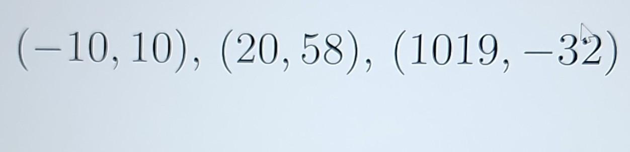 Solved Construct the (at most) quadratic Lagrange Polynomial | Chegg.com