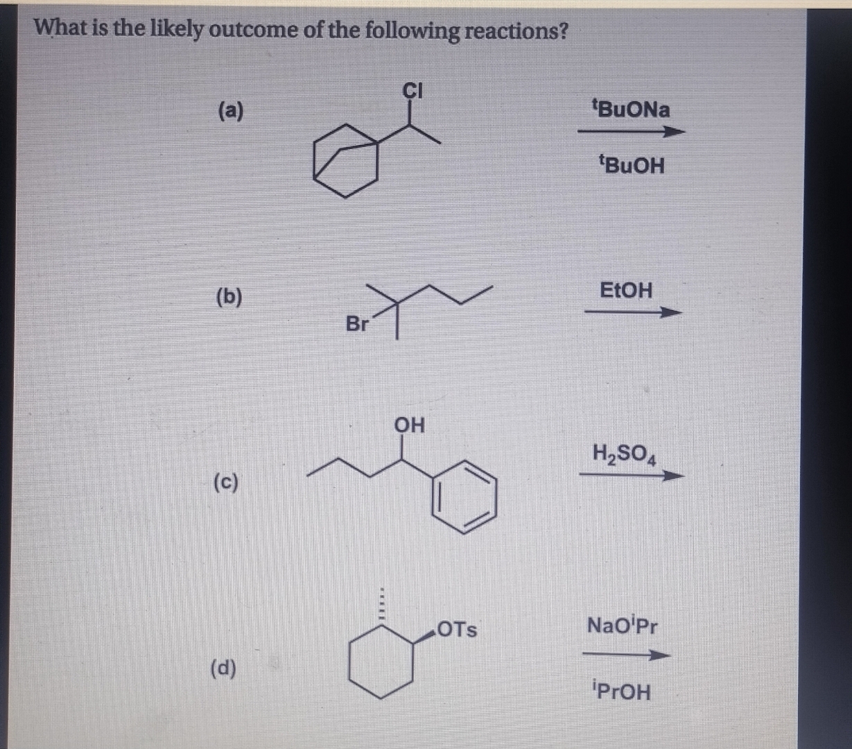 Solved What is the likely outcome of the following | Chegg.com