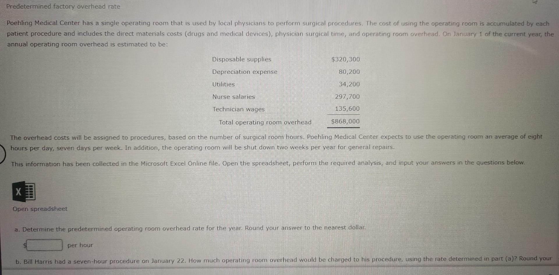 Solved Roehling Medical Center has a single operating room | Chegg.com