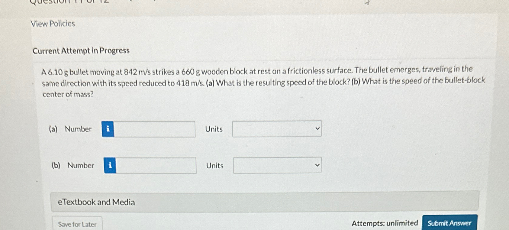 Solved View PoliciesCurrent Attempt in ProgressA 6.10g | Chegg.com