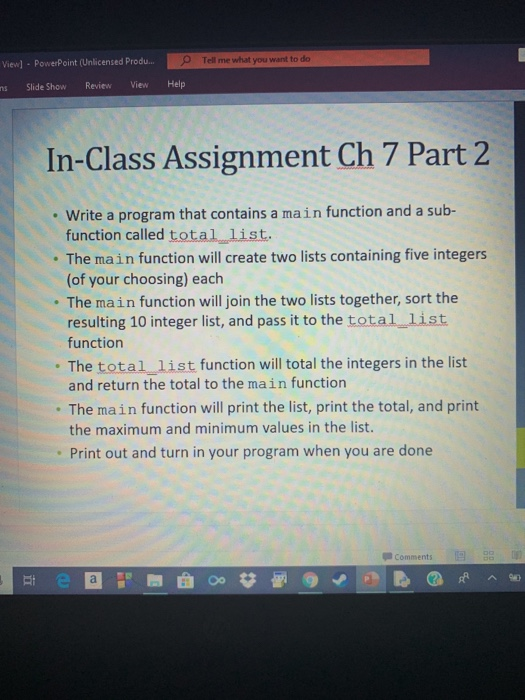 Solved View] - PowerPoint (Unlicensed Produ.. Tell me what | Chegg.com