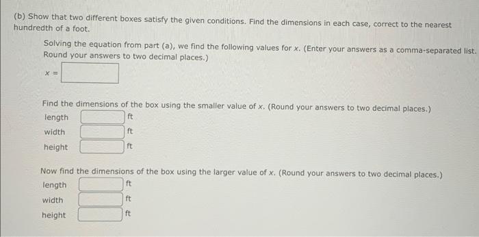 Solved A graphing calculator is recommended: A rectangular | Chegg.com