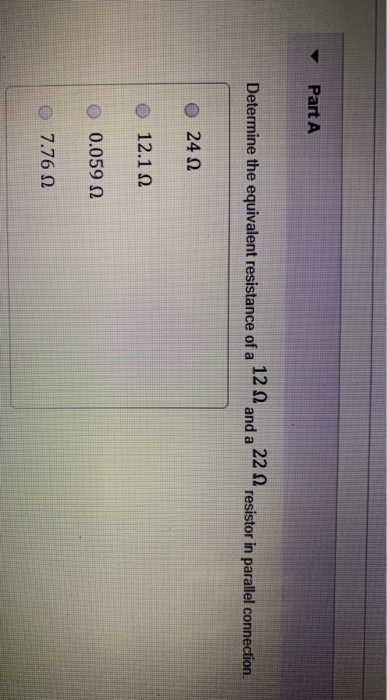 Solved Part A Determine the equivalent resistance of a 14 | Chegg.com