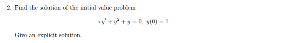 Solved Find the solution of the initial value | Chegg.com