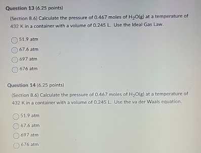 Solved Please answer questions 13 ﻿and 14.Question 13 (6.25 | Chegg.com
