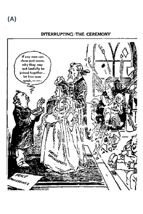 Solved (A) INTERRUPTING THE CEREMONY VO If any manan show | Chegg.com